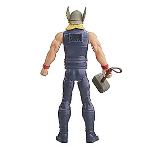 Avengers Marvel Titan Hero Series Blast Gear Thor Action Figure, 12" Toy, Inspired by The Marvel Universe, for Kids Ages 4 & Up