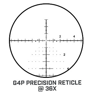 Elite Tactical Bushnell 6-36x56mm XRS3 Riflescope with G4P Precision Reticle, Professional Grade, Long Range Competition Riflescope with ED Prime Objective