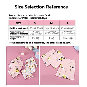 Breathable Cat Recovery Suit, Post-Surgery Onesie for Cats, E-Collar Alternative, Anti-Licking, Ideal for Abdominal Wounds, Skin Diseases & Neutering (Rainbow, L)