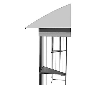 Garden Winds Replacement Canopy Top Cover Compatible with The Style Selections 10ft Gazebo -TPGAZ9116A/B - Riplock 350