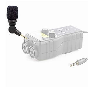 Saramonic SR-XM1 3.5mm TRS Omnidirectional Microphone for DSLR Cameras, Camcorders, the Saramonic CaMixer, SmartMixer, LavMic, SmartRig+, UWMIC9, UWMIC10 & UWMIC15