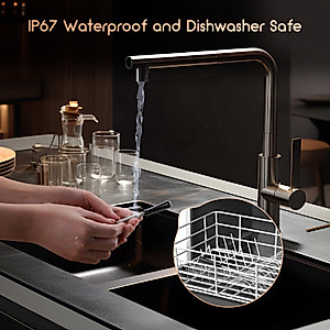 INKBIRD Wireless Meat Thermometer INT-11P-B, Bluetooth Meat Thermometer Wireless for Grilling Smoking, IP67 Waterproof Smart Meat Probe for BBQ Grill Smoker Rotisserie Rechargeable Box Gifts for Men