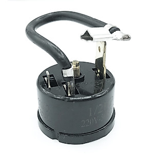 Tolxh Replacement Part NEW 1/2HP 375W Refrigerator Thermal Overload Protector Compressor