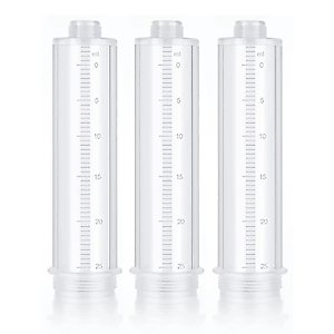 3Pcs tubes for 25ml cartridge filling machine