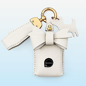 TAIKOO Smart Key Fob Cover Case for Volvo XC90 XC60 XC40 S60 S90 V60 T5 T6 T8 Car Key Case Cover Accessories (Intelligent keys [White])