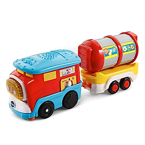 VTech Go! Go! Smart Wheels Freight Train with Tanker Car