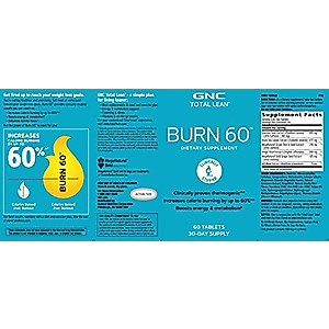 GNC Total Lean Burn 60
