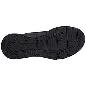 Skechers womens D'lux Walker-infinite Motion Sneaker, Black, 6 US