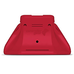 Controller Gear Pulse Red Universal Xbox Pro Charging Stand with 1100 Mah Rechargeable Battery, Charging Station for Xbox Series X|S and Xbox One