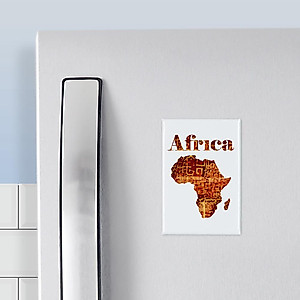 CafePress Ethnic Africa Rectangle Magnet, 3"x2" Refrigerator Magnet