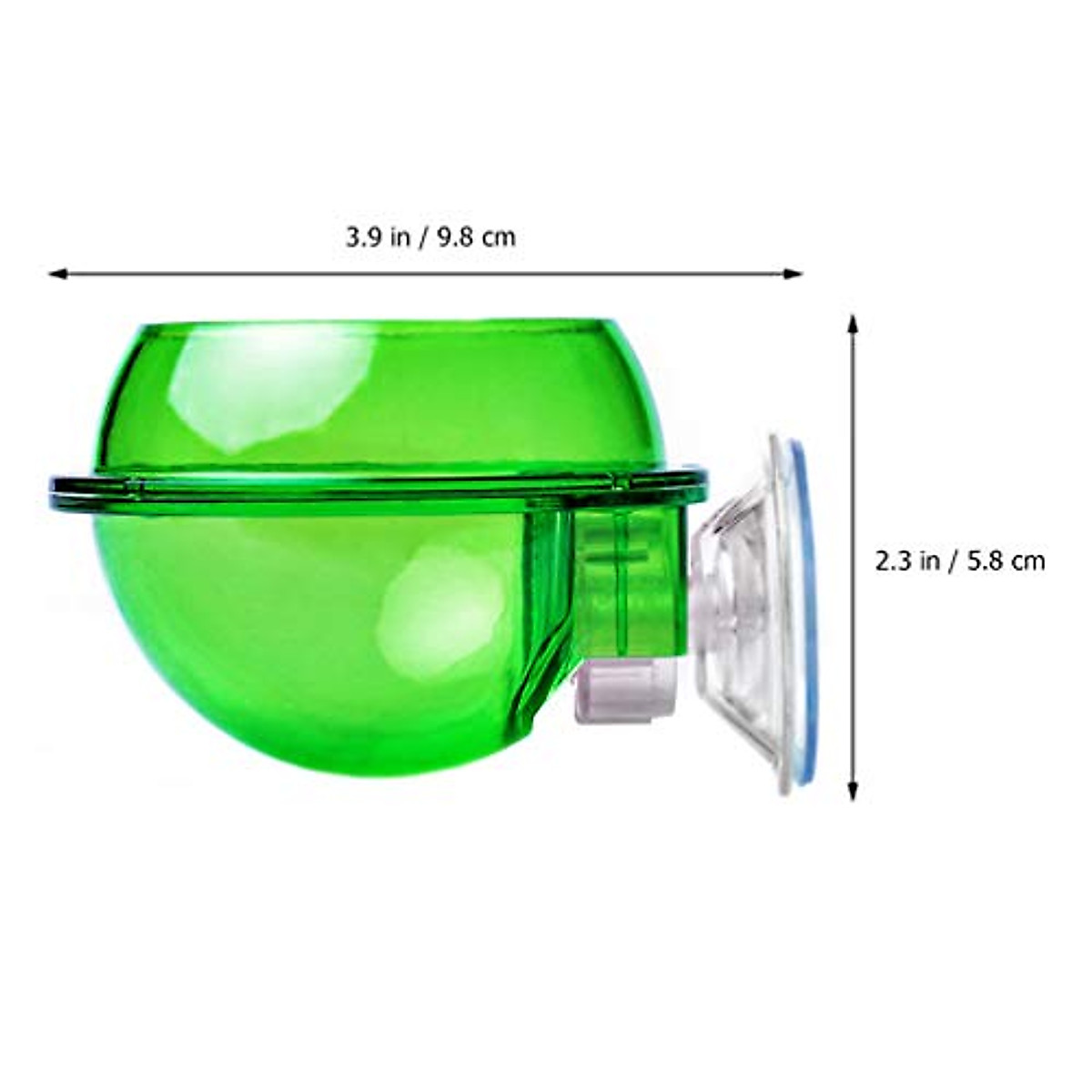 balacoo 4pcs Reptile Food Bowl Turtle Feeder Feeding Dish Tortoise Food Container Reptile Eating Bowl Water Dish Tray for Gecko Snake Turtle Bearded Dragon