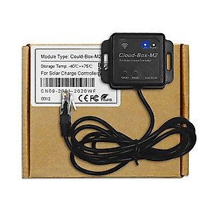 GCSOAR WiFi to Cloud Adapter Accessory for MPPT Solar Charge Controller via APP Monitoring & Setting Parameters (Cloud-Box-M2)