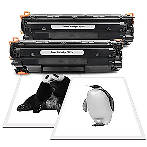 NoahArk 2 Packs HP 79A CF279A Compatible Toner Cartridge Replacement for Work for HP Laserjet Pro M12w M12a, MFP M26nw M26a Printer (2 Pack Black)