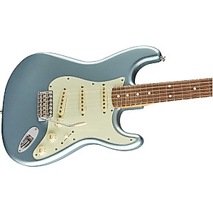 Fender Vintera 60s Stratocaster Electric Guitar, with 2-Year Warranty, Ice Blue Metallic, Pau Ferro Fingerboard