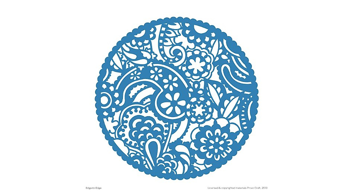 Cricut Edge to Edge Cartridge: Patterned Artwork & Shapes