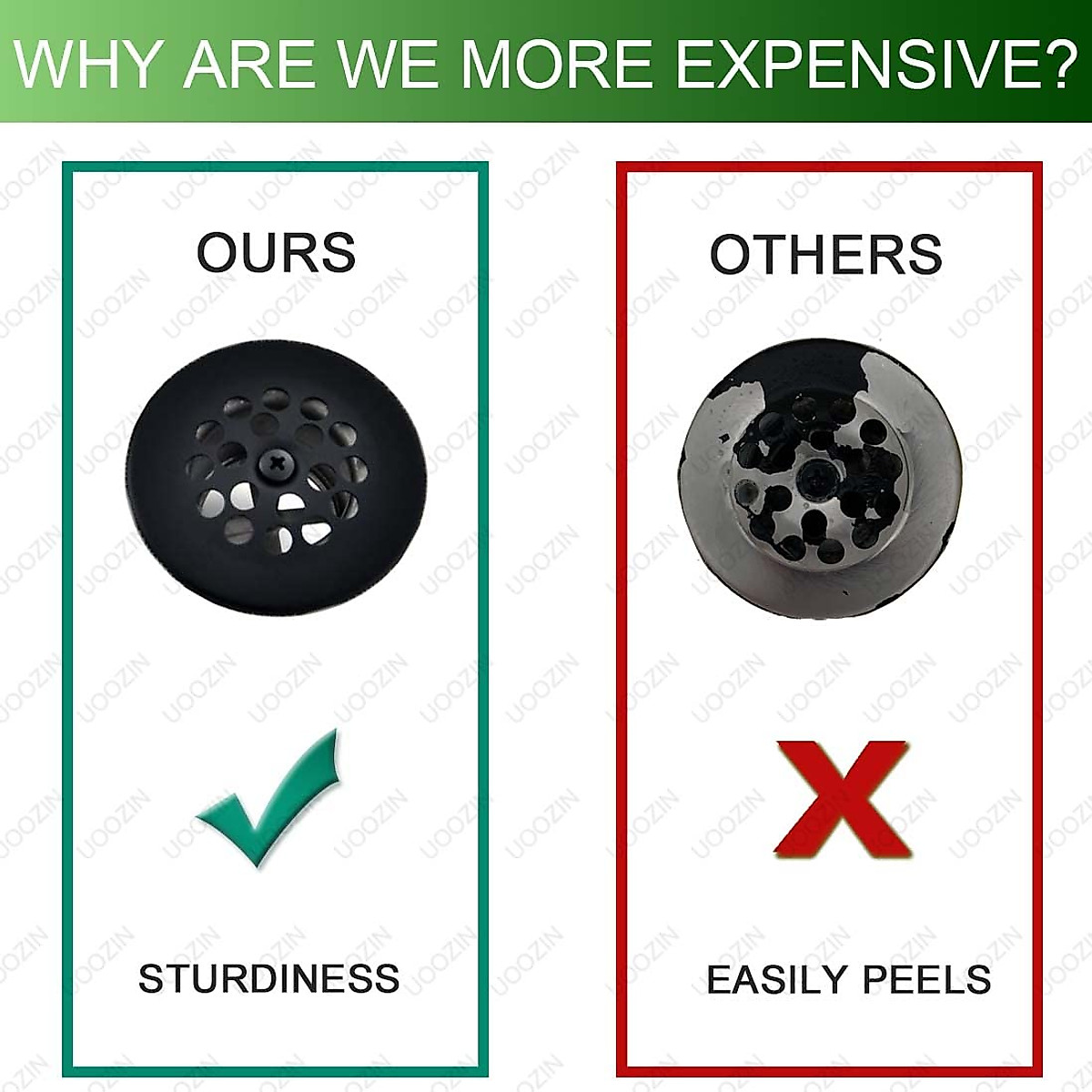 Trip Lever Trim kit for Bathtub Drain Stopper with Bath tub Overflow Cover Two Hole faceplate Replacement Strainer and Screw Matte Black