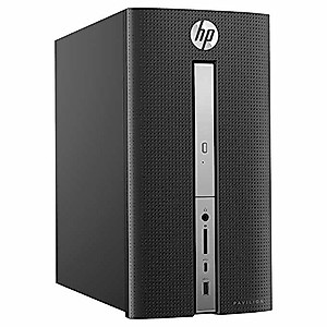New HP Pavilion Desktop Computer 570, Intel Core i5-7400, 8GB RAM, 128SSD and 1TB HD, Windows 10