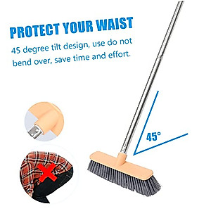 BCOATH 1pc Cleaning Floor Brush Carpet Cleaners for Home Use Mop for Floor Grout Brush Durable Broom Brush Brush Floor Scrubber Brush Wall Home Brush Nylon