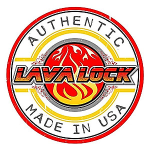 LavaLock RTV High Temp BBQ Smoker Sealer Gasket Adhesive 10 oz Cartridge (600 F - Red)
