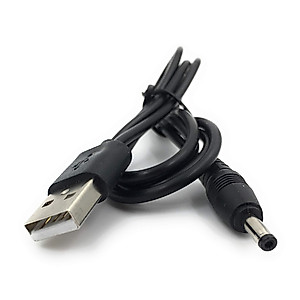 XCIVI Replacement USB Charging Cable for Fairywill/KIPOZI/Dnsly/Sboly Sonic Electric Toothbrush - 3 Feet (1 Meter) (Black)