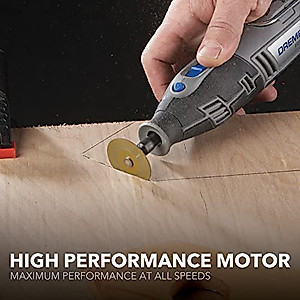 Dremel 8220-1/28 12-Volt Max Cordless Rotary Tool Kit- Engraver, Sander, and Polisher- Perfect for Cutting, Wood Carving, Engraving, Polishing, and Detail Sanding- 1 Attachment & 28 Accessories