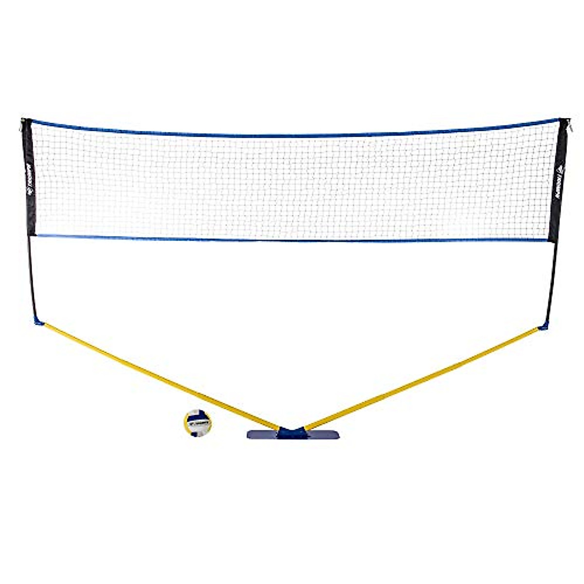 Triumph Sports Multi-Sport Versatile Combo Outdoor Game Net Set Includes Volleyball, Badminton, and Pickleball, Blue (35-7510-2)
