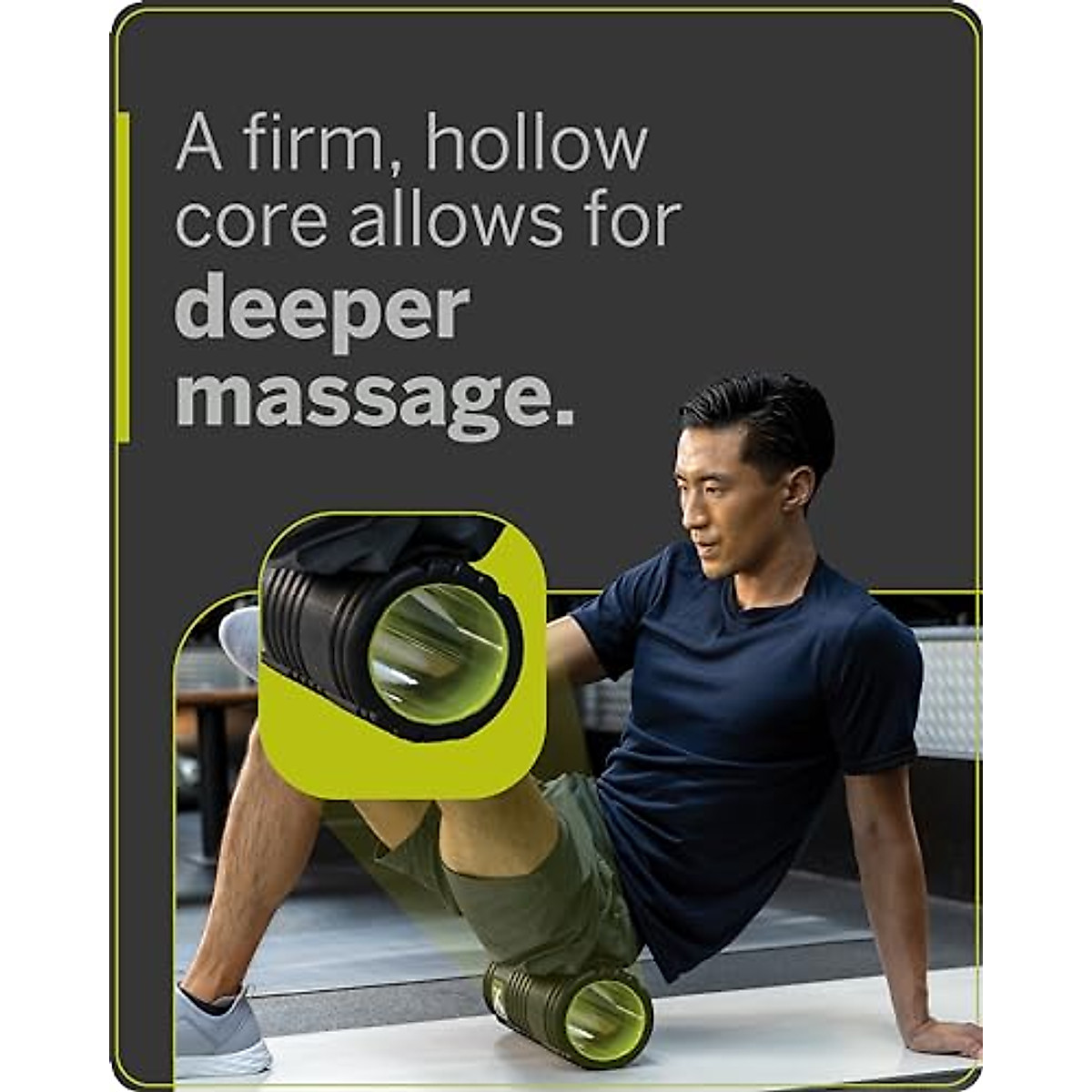 TriggerPoint 13" Multi-Density Foam Roller - Relieves Muscles, Improves Mobility