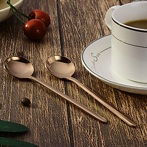 ADAMITA French Press Coffee Maker 8 cups 34 oz 304 Stainless Steel Coffee Press with 4 Filter Screens, Easy Clean Heat Resistant Borosilicate Glass - Free 100% BPA (A-Style-Copper-3A, 34 oz)