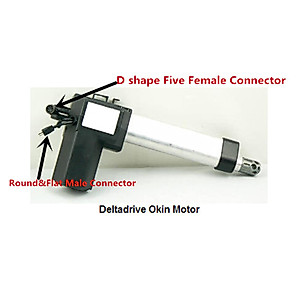 2 Button 5 Pin Hand Controller, Remote Hand Control Handset with USB, Lift Chair or Power Recliner Hand Control, Power Recliner Replacement Parts for Home Use, Easy to Install