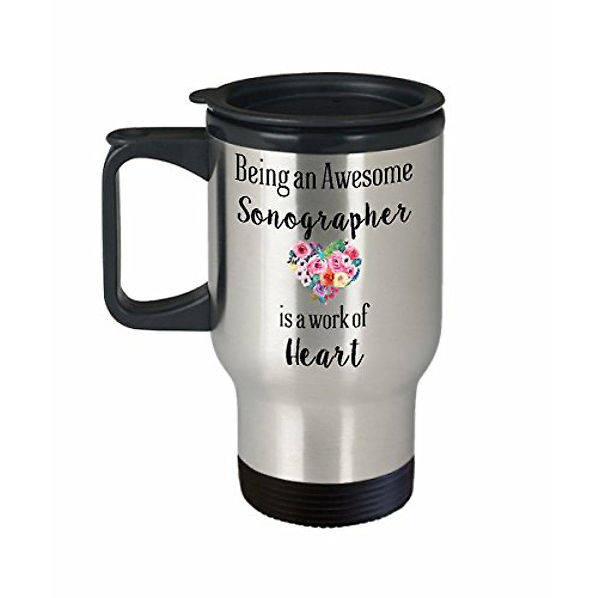 Sonographer Travel Mug, Sonographer Gift Ideas Travel Coffee Cup
