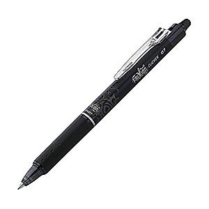 PILOT FriXion Clicker Erasable, Refillable & Retractable Gel Ink Pens, Fine Point, Black Ink, 3 Count (Pack of 1) (31464)