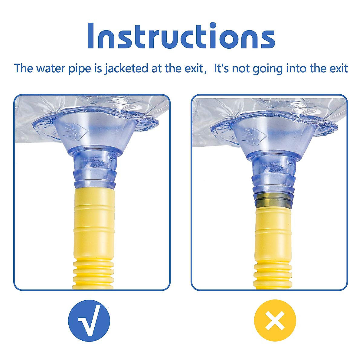 Forestchill Mini Split Air Conditioner Cleaning Cover Bag, Waterproof Dust Washing Clean Protector Bag for Large Sized Wall Mounted AC Units of 24000 to 36000 BTU