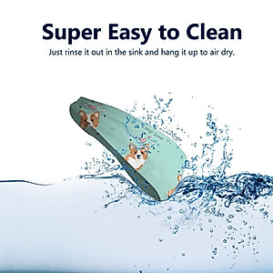 Workout Headband Cute Corgi Hairband Breathable Sweatbands