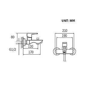 SYLKWOR Kitchen Faucet,Bathroom Faucet/Tap,Bathtub Faucet Brass White Bathtub Tap with Handheld Sprayer Tub Faucet Wall Mount Bathroom Bathtub Mixer Tap Single Handle Bathtub Filler Mixer Tap