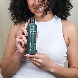 Regrowz Hair Thickening Shampoo for Natural Hair Growth - 7.6oz - Hair Growth Treatment for Men & Women for Thinning & Dry - DHT Blocker - Infused with Biotin, Saw Palmetto & Rosemary Oil