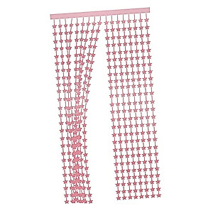 Abaodam 3 Sets Birthday Prop July Silver Twinkle Graduation Curtains Banner Foil Bunting Festival Door Party Metallic of Gold Rose Scene Fringe for Backdrop Decorations Tinsel