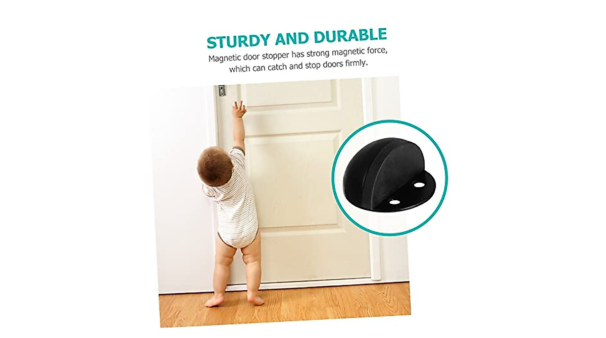 MAGICLULU 8 Pcs Door Stop: Protect Walls & Hold Doors Open