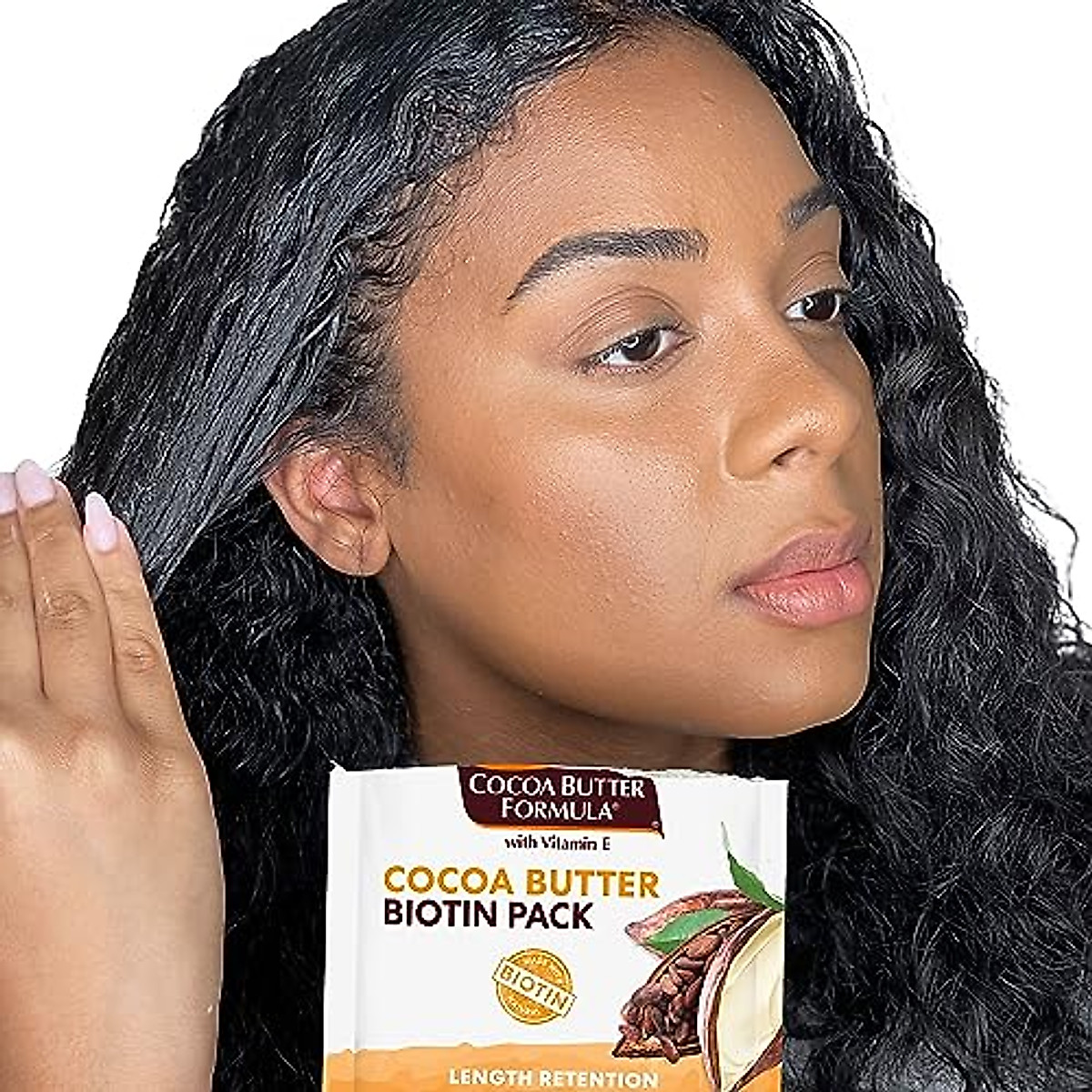 Palmer's Cocoa Butter & Biotin Length Retention Biotin Pack, 2.1 Ounce