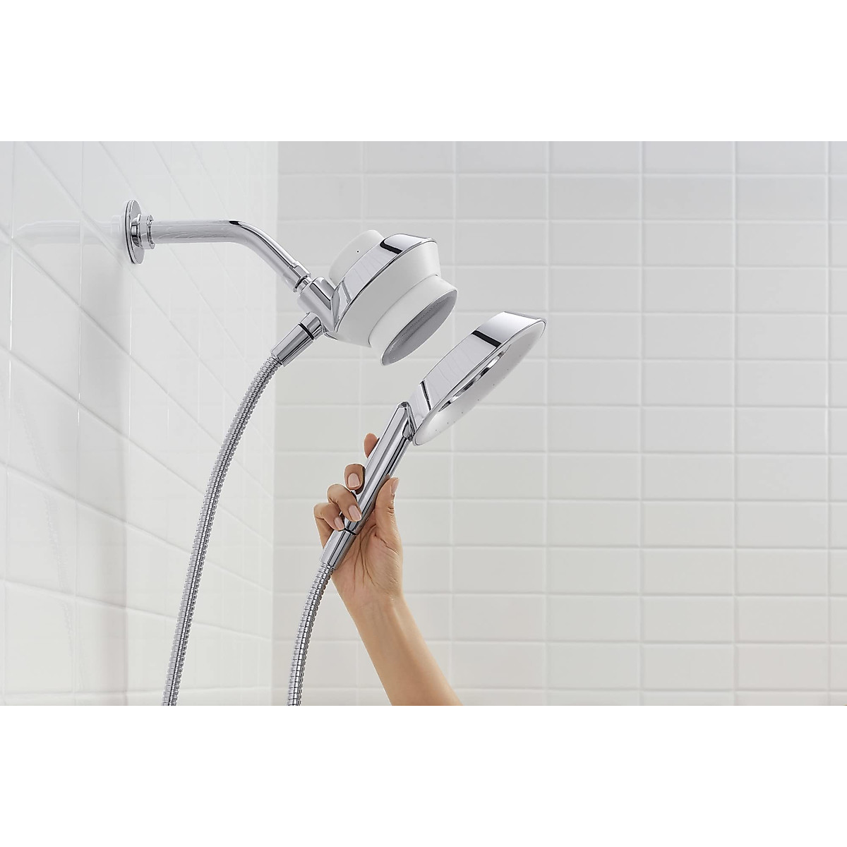 KOHLER 28241-GKE-CP Moxie 1.75 Gpm Handshower and Wireless Speaker, Polished Chrome
