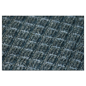 Genuine Joe 58937 Indoor Floor Mats, 4-Ft x6-Ft , Charcoal Gray