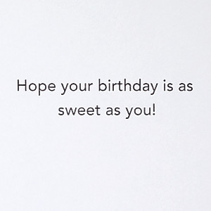 Hallmark Pack of Birthday Cards, Birthday Cake (6 Birthday Cards with Envelopes)