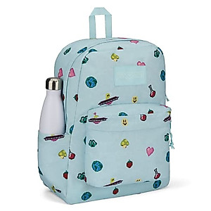 JanSport SuperBreak Backpack - Durable, Lightweight Premium Backpack - Pixel Party