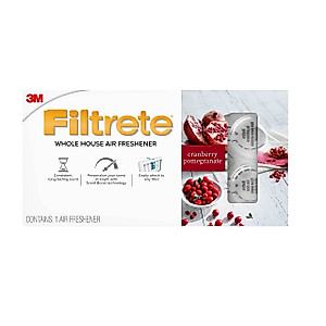 Filtrete Whole House Air Freshener for AC Furnace Air Filter, Cranberry Pomegranate