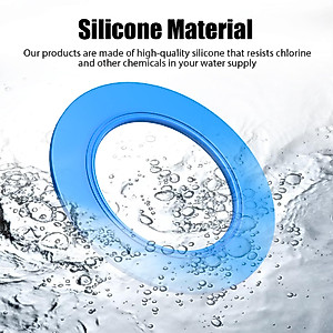 Flush Valve Seal for American Standard, 2 Pack Upgraded Silicone Material 7301111-0070A Toilet Replacement Parts for American Standard Champion 4 and Eljer Titan 4