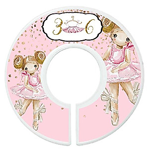 Mumsy Goose Nursery Closet Dividers Closet Organizers Baby Girl Clothes Dividers Ballerina