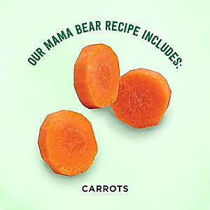 Amazon Brand - Mama Bear Organic Baby Food Carrots, 4 ounce (Pack of 1) Cup