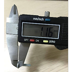 50 PSC Carbon Steel Flat Head Tapping Screw, is Not Easy to Rust, Screw 1/2 Inches Long