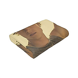 Rudy Pankow J.J. Maybank Soft and Comfortable Wool Fleece Throw Blankets Yoga Blanket Beach Blanket Suitable for Home and Tourist Camping (80"x60")