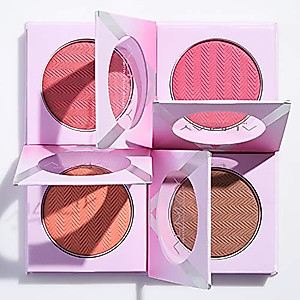 Almay Blush, Face Makeup, High Pigment Powder, Healthy Hue, Hypoallergenic, 100 Nearly Nude, 0.32 Oz