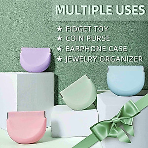 Silicone Retainer Case with Lanyard Slim Cute Retainer Holder Dental Thin Container Braces Case for Girl Women Kids Men Travel Partial Denture Night Mouth Guard Aligner Case(Light Blue)